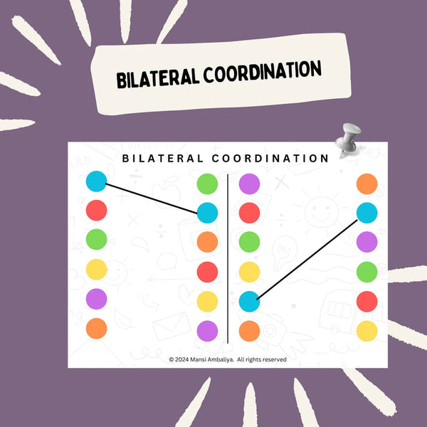 Bilateral Coordination Bundle (Set of 25 Worksheets)