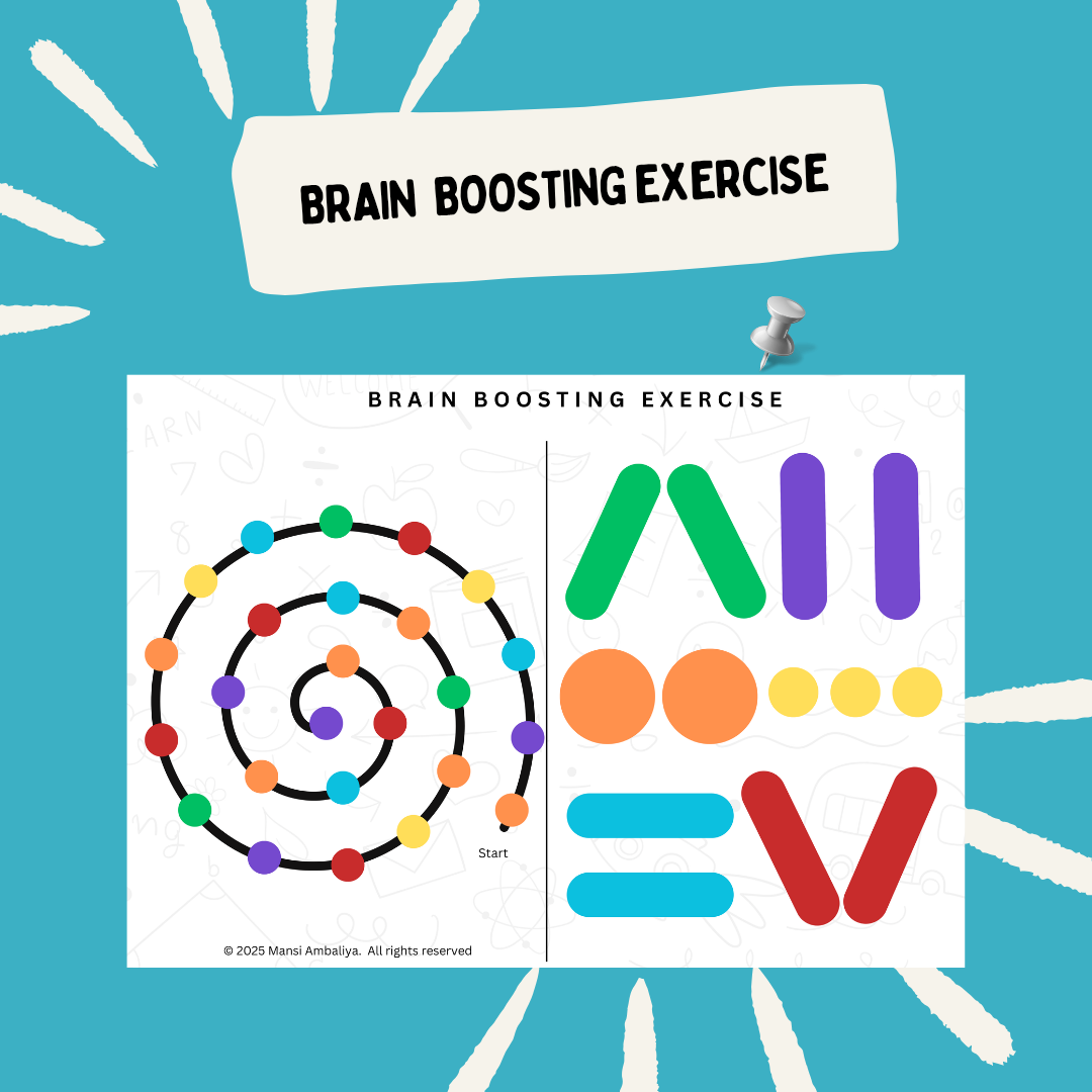 Brain Boosting Exercise – Fun Cognitive Workout (Digital Download)
