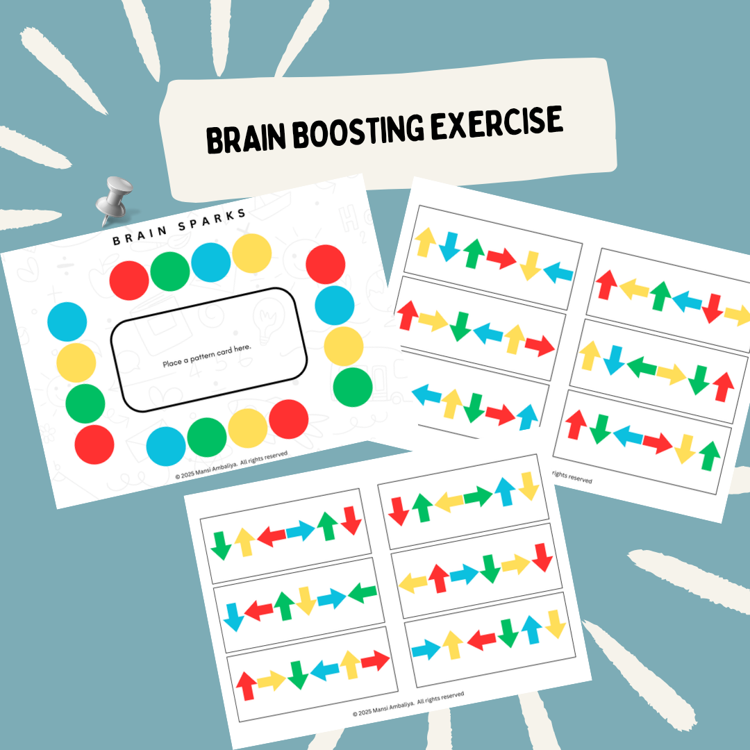 Kiddo Korner Worksheets – Buy Brain Gym Worksheets for Kids Online