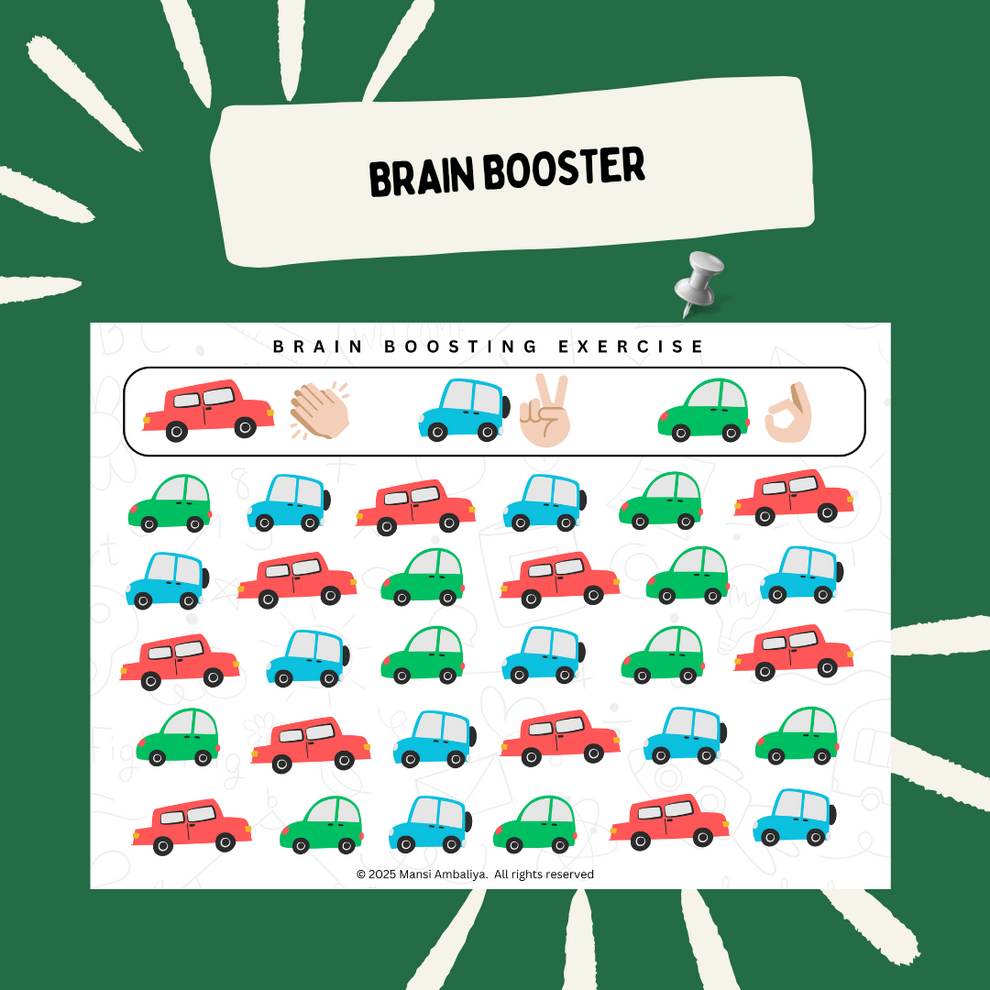 Left-Right Brain Boosting Activity (Digital Download)