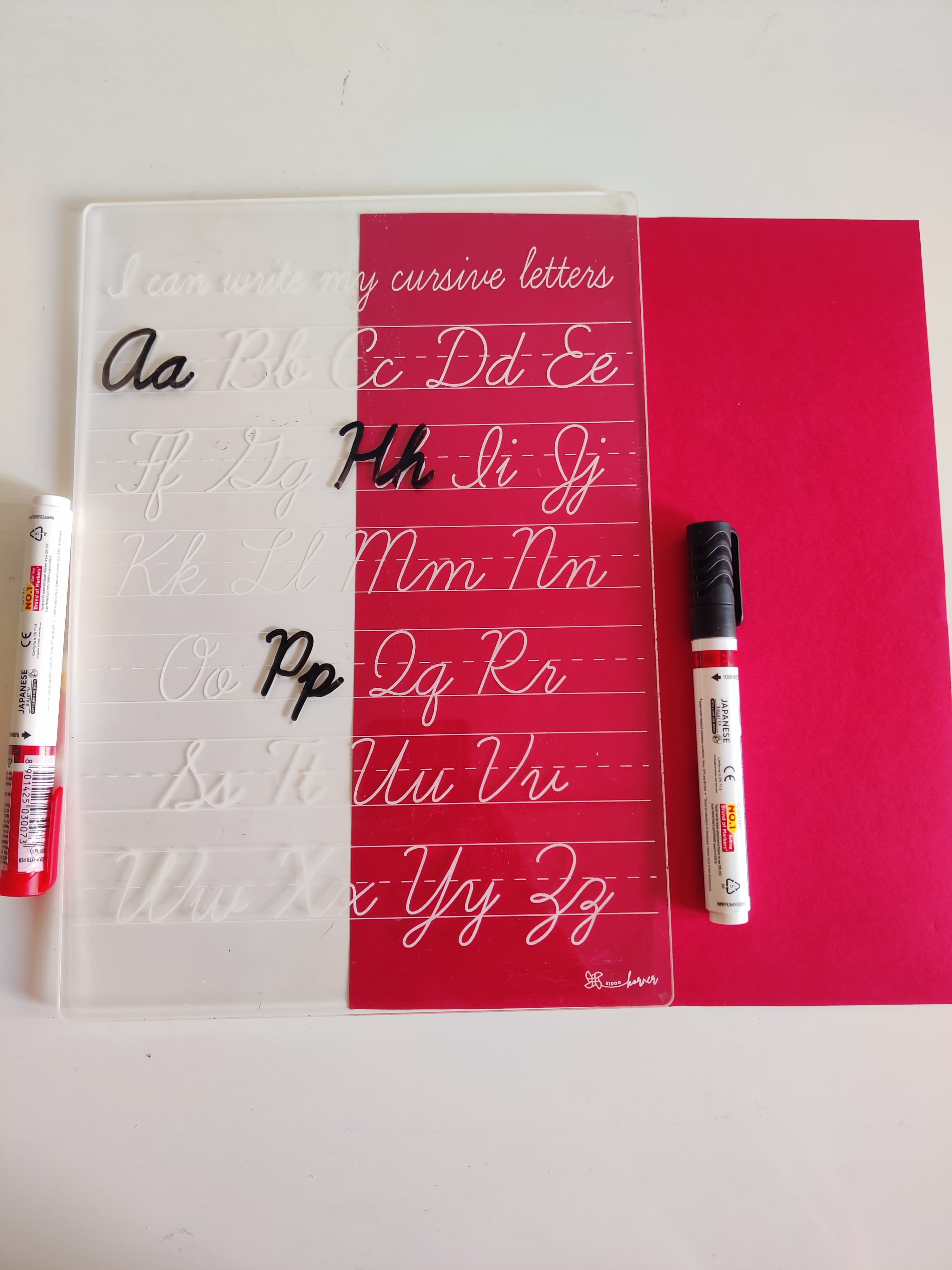Reusable Cursive Writing Tracing Tray - 50% OFF